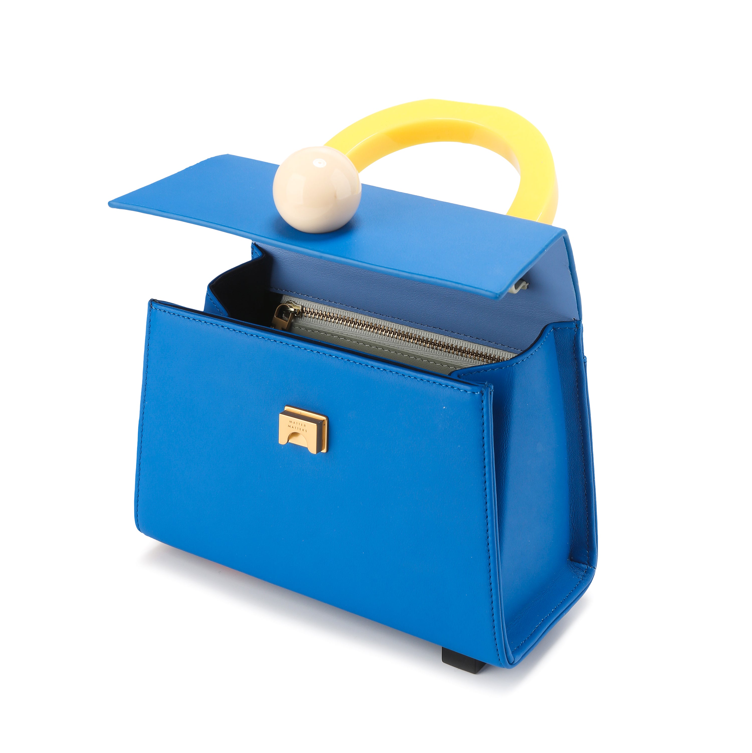 Diva Satchel Bag with Strap • Ultramarine – Matter Matters